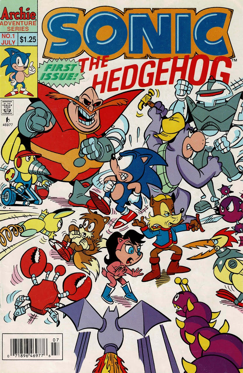 SONIC THE HEDGEHOG #1 - KEN PENDERS.COM